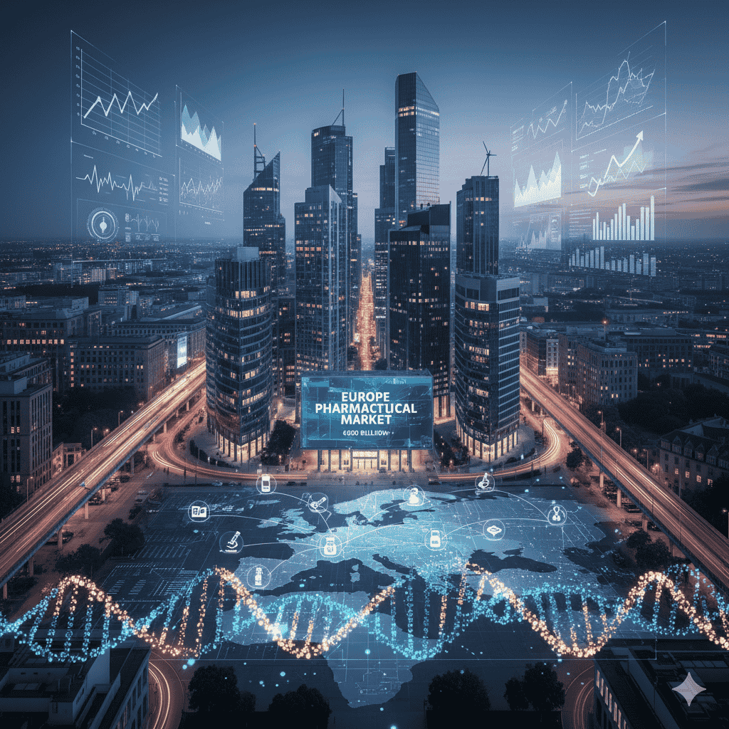 Europe Pharmaceutical Market Report Growth 2025-2034: CAGR, Leaders & Strategic Shifts